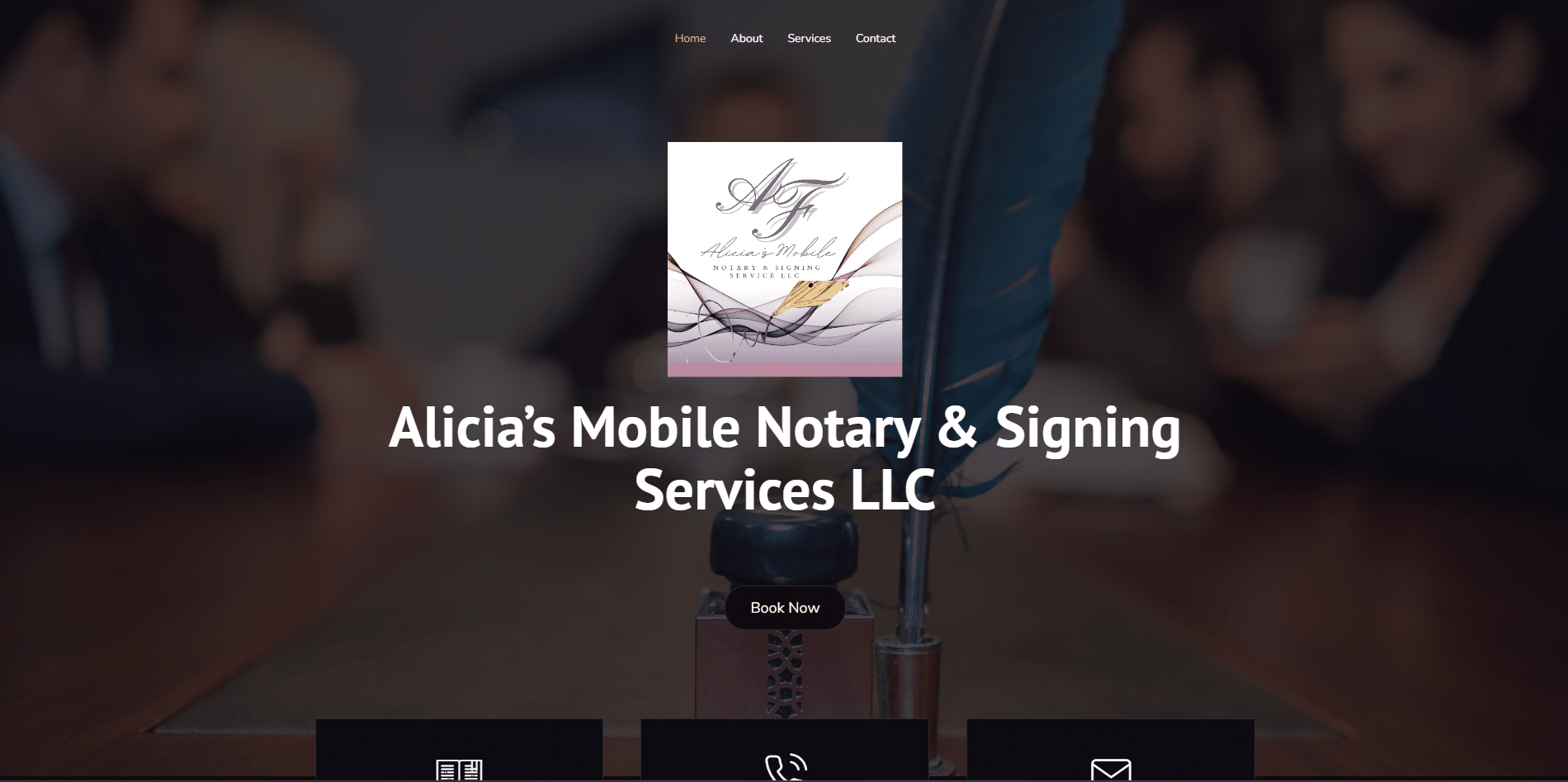 Alicia’s Mobile Notary – Creed Creatives